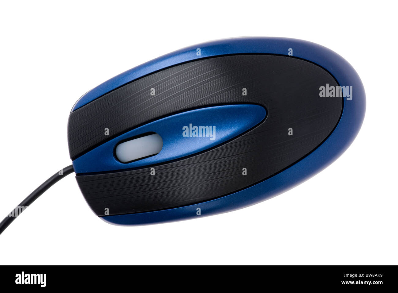 object on white - computer mouse close up Stock Photo - Alamy