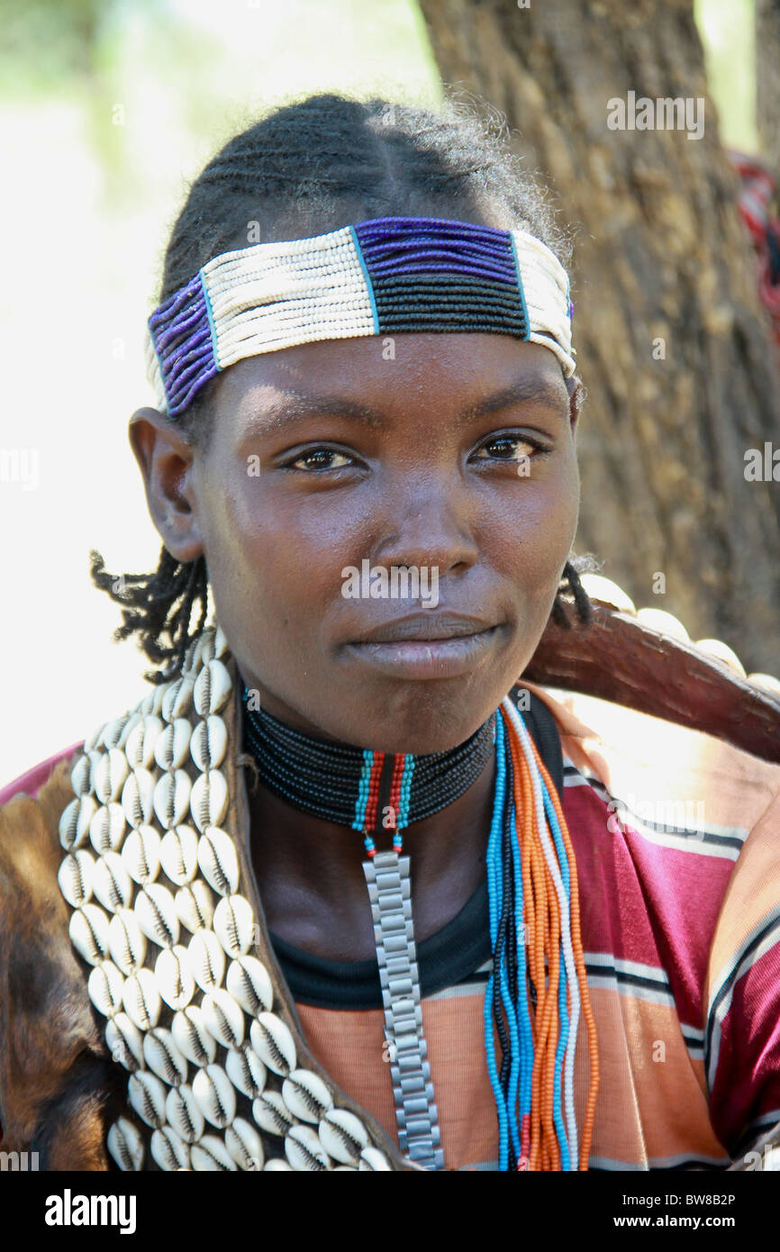 Africa, Ethiopia, Debub Omo Zone, Tsamai tribesmen Stock Photo - Alamy