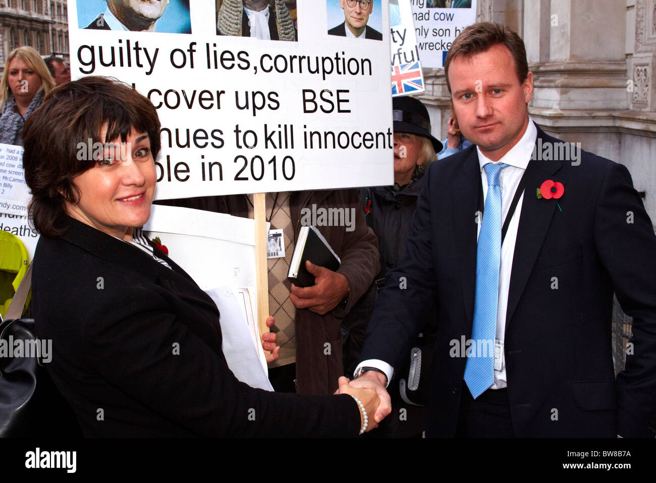 Protest outside Downing Street to call for justice for people who have ...