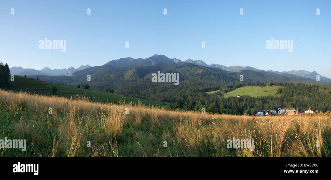 View of Polish Tatra Stock Photo - Alamy