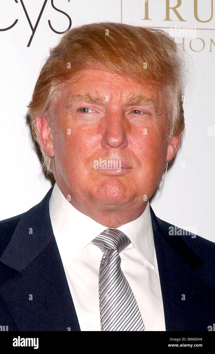 Macy's Launches TRUMP HOME luxury lifestyle collection Stock Photo - Alamy