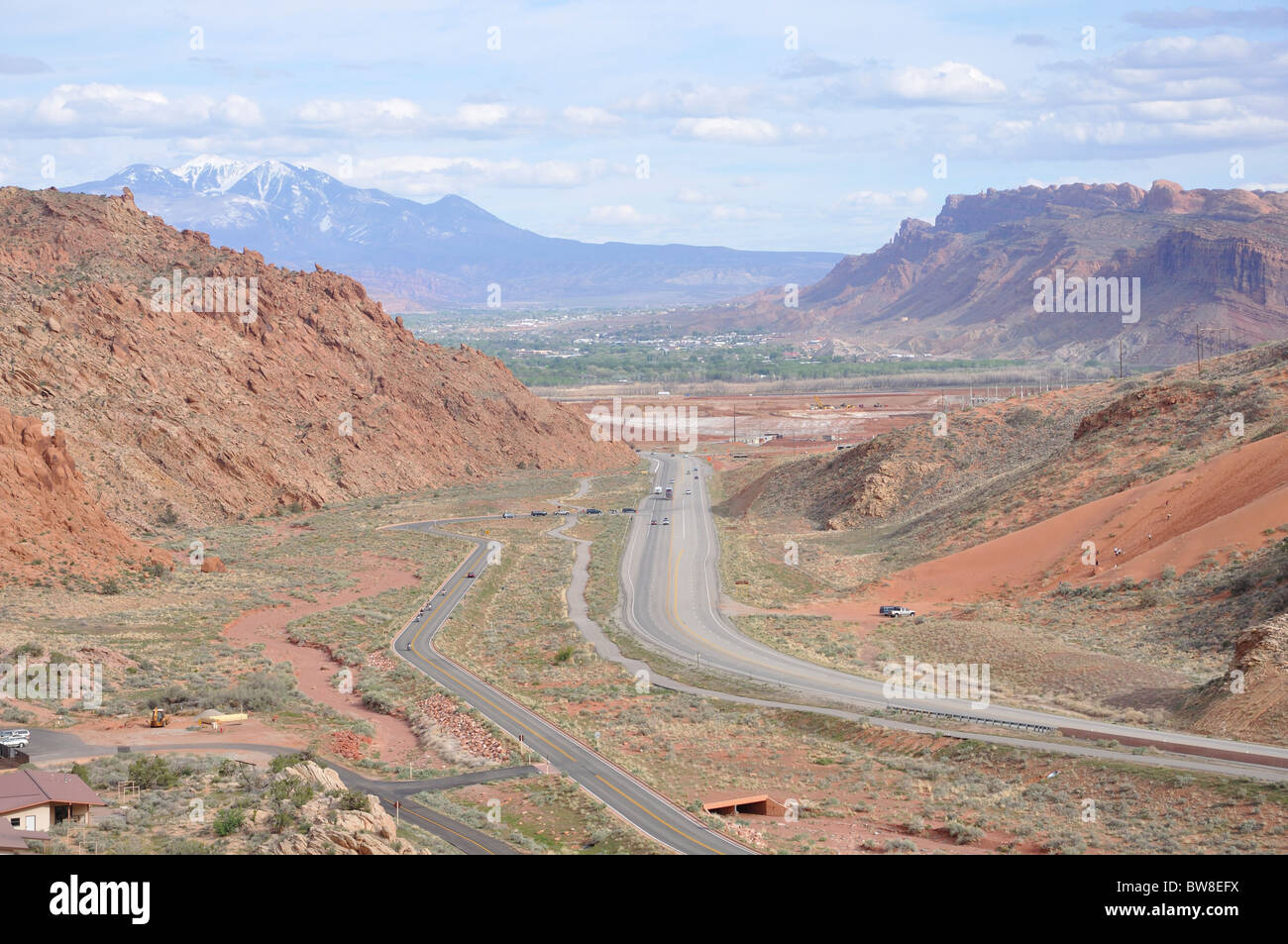 Moab fault hi-res stock photography and images - Alamy