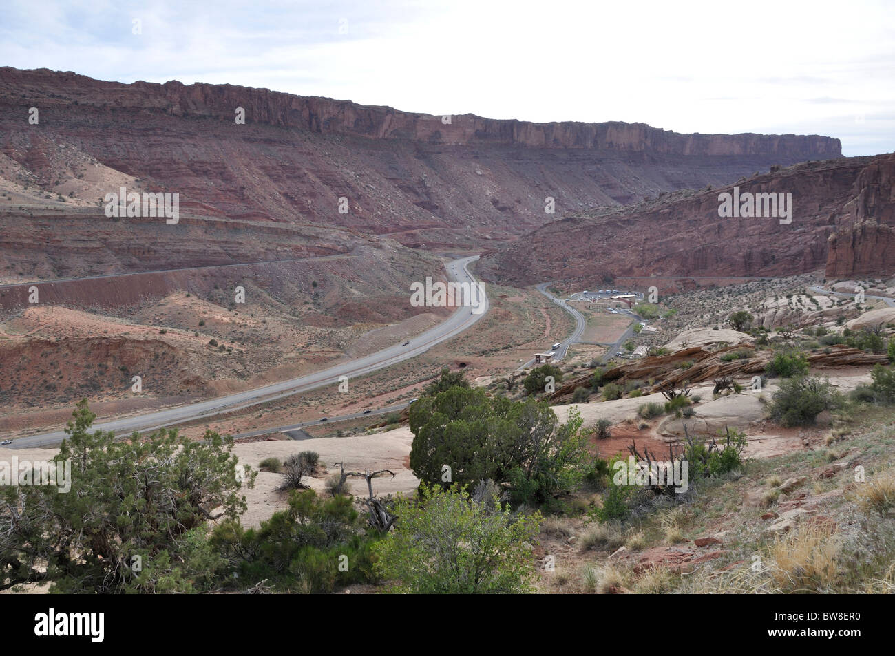 Moab Fault, Arches National Park, Utah, USA Stock Photo - Alamy