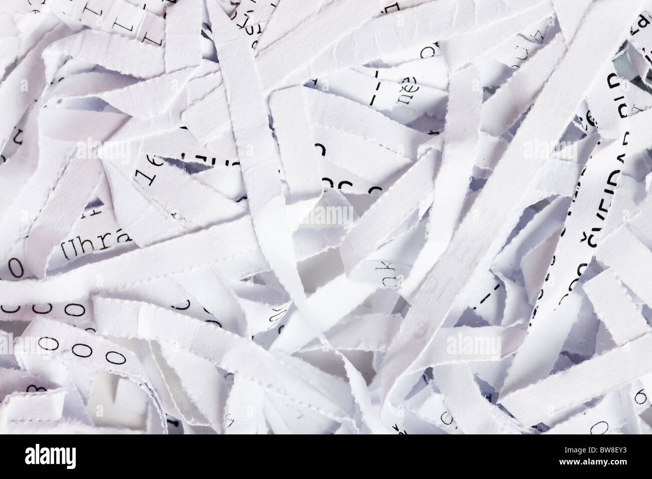 shredded paper background Stock Photo - Alamy