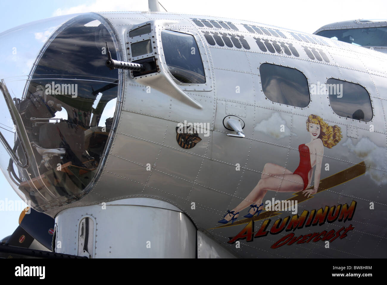 B17 aluminum overcast hi-res stock photography and images - Alamy