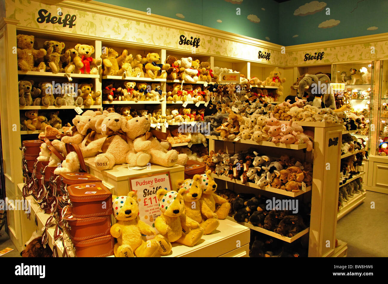 Hamley's Toy Store interior, Regent Street, West End, City of Stock ...