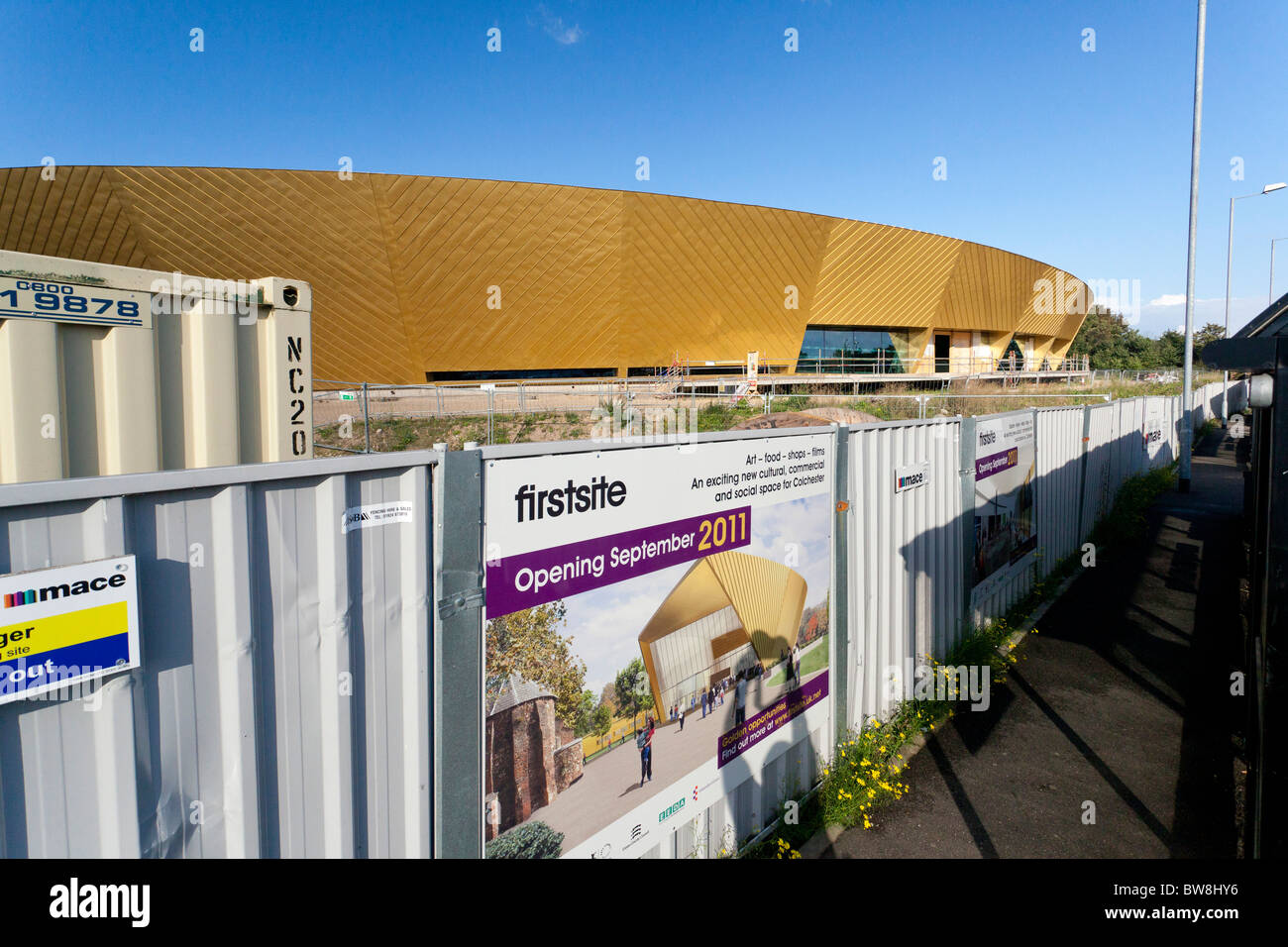 Firstsite Contemporary Art Gallery Stock Photo - Alamy