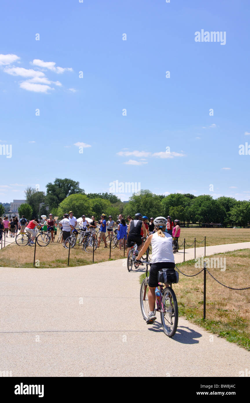 Washington dc bike tour hi-res stock photography and images - Alamy