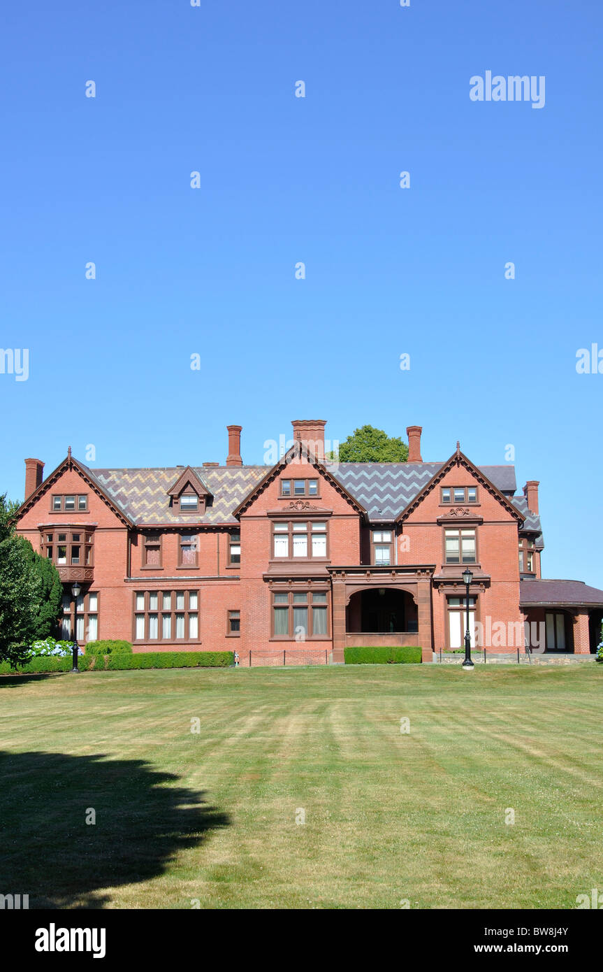 Newport mansion, Rhode Island, USA Stock Photo - Alamy