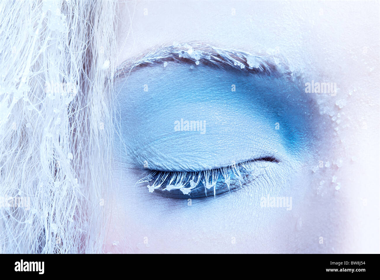 Beautiful fantasy eye face art close up hi-res stock photography and ...