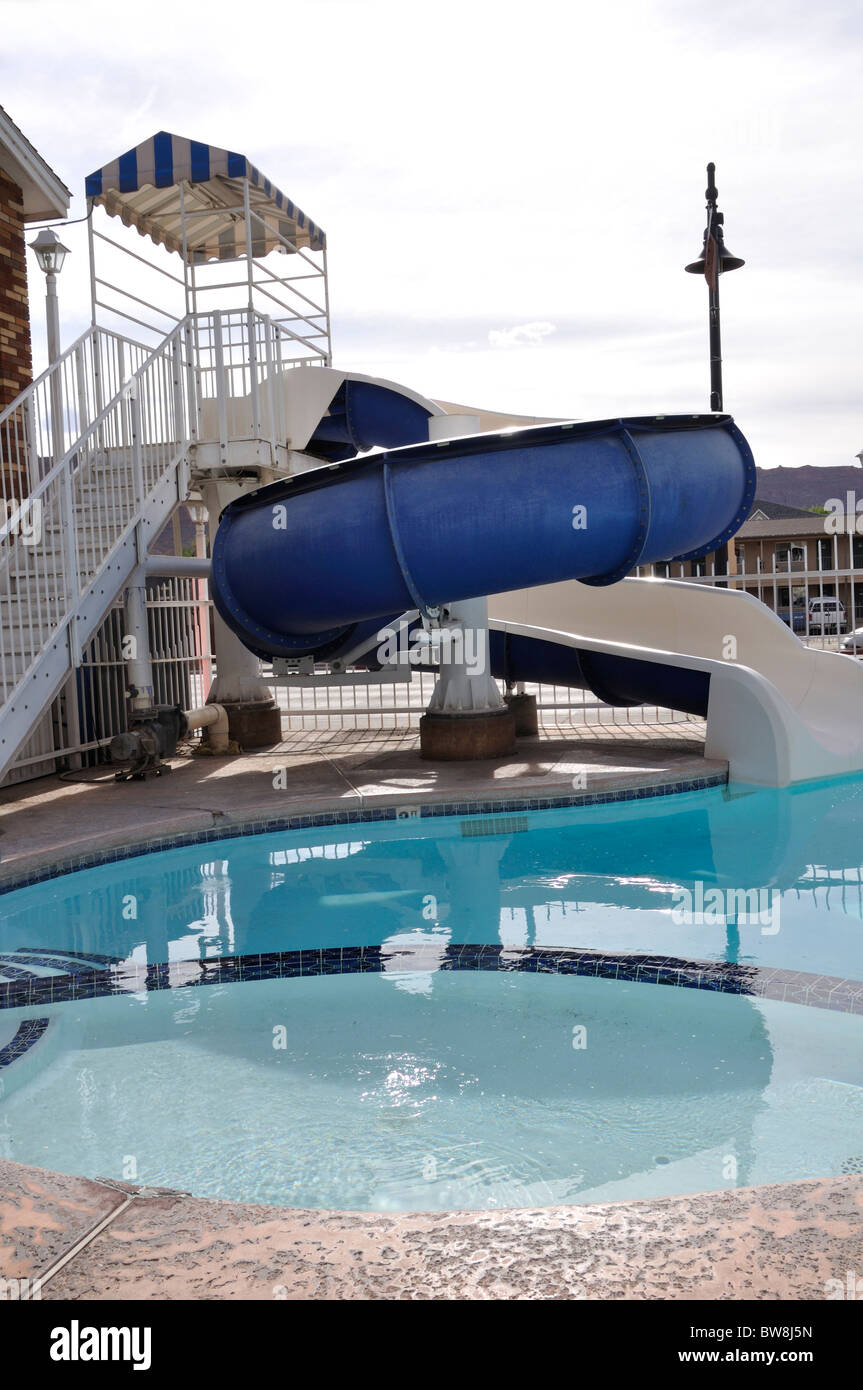Rodeway Inn swimming pool, Moab, Utah, USA Stock Photo - Alamy