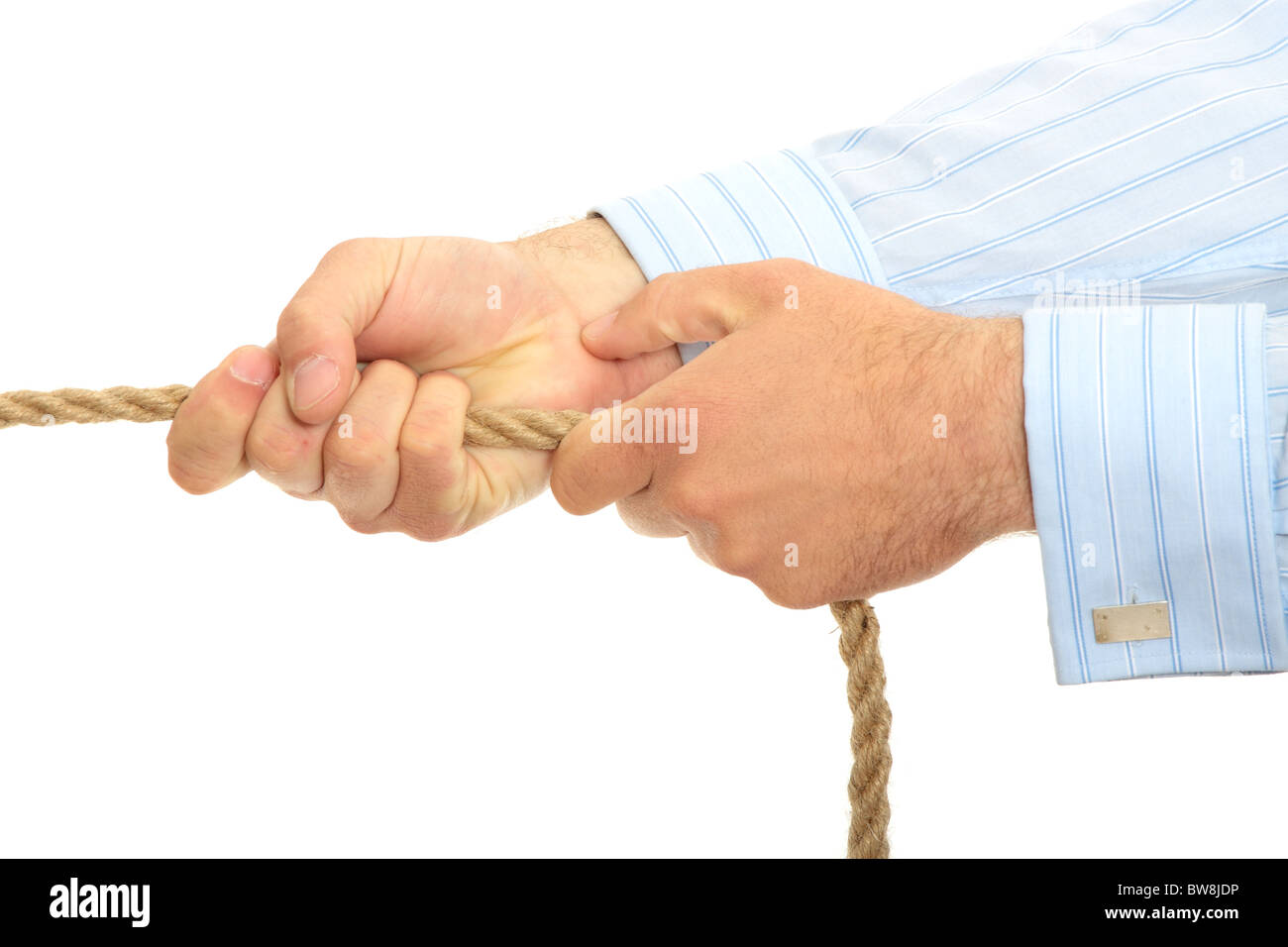 Pulling tie fight hi-res stock photography and images - Alamy