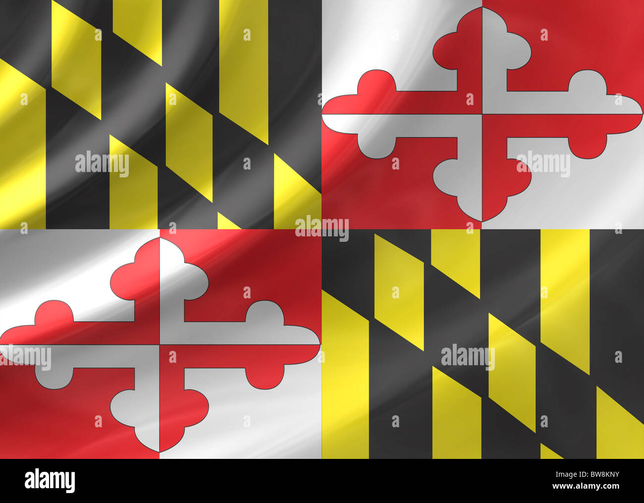 Maryland flag hi-res stock photography and images - Alamy