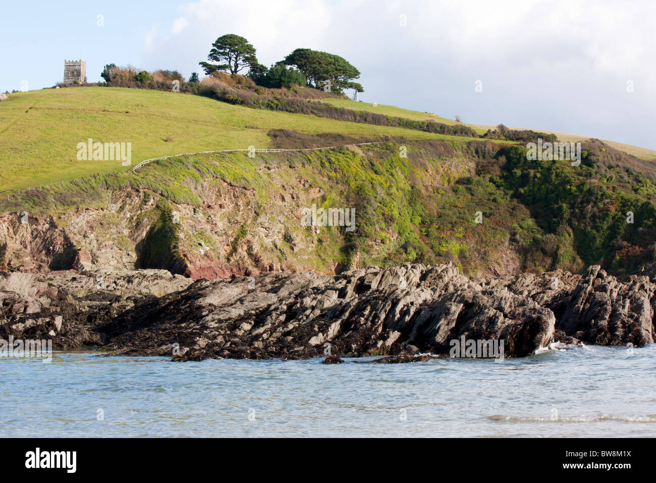 Talland Bay Cornwall England Stock Photo - Alamy