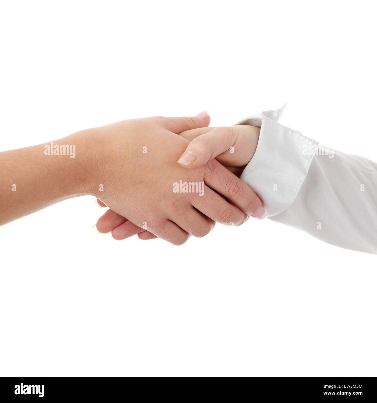 Business success shake Cut Out Stock Images & Pictures - Alamy