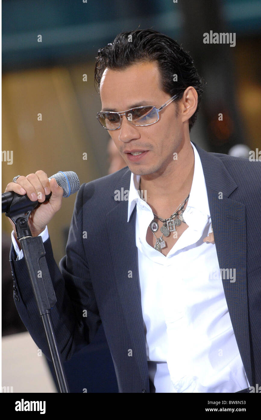 NBC Today Show Concert with Marc Anthony Stock Photo - Alamy