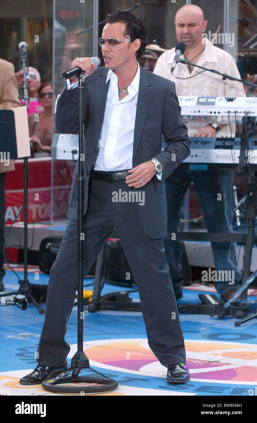 Marc Anthony on the NBC Today Show Stock Photo - Alamy