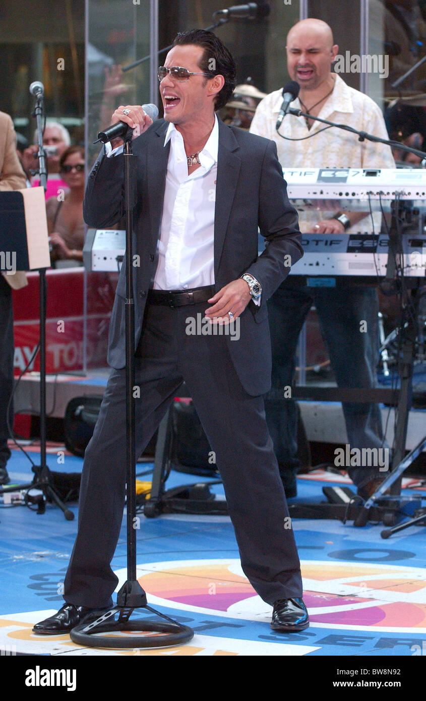 Marc Anthony on the NBC Today Show Stock Photo - Alamy