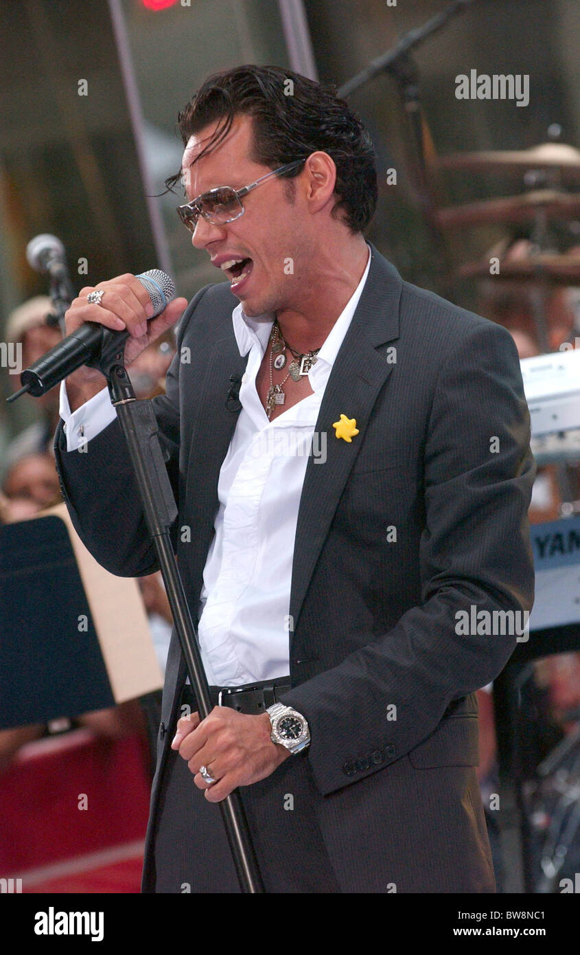 Marc Anthony on the NBC Today Show Stock Photo - Alamy