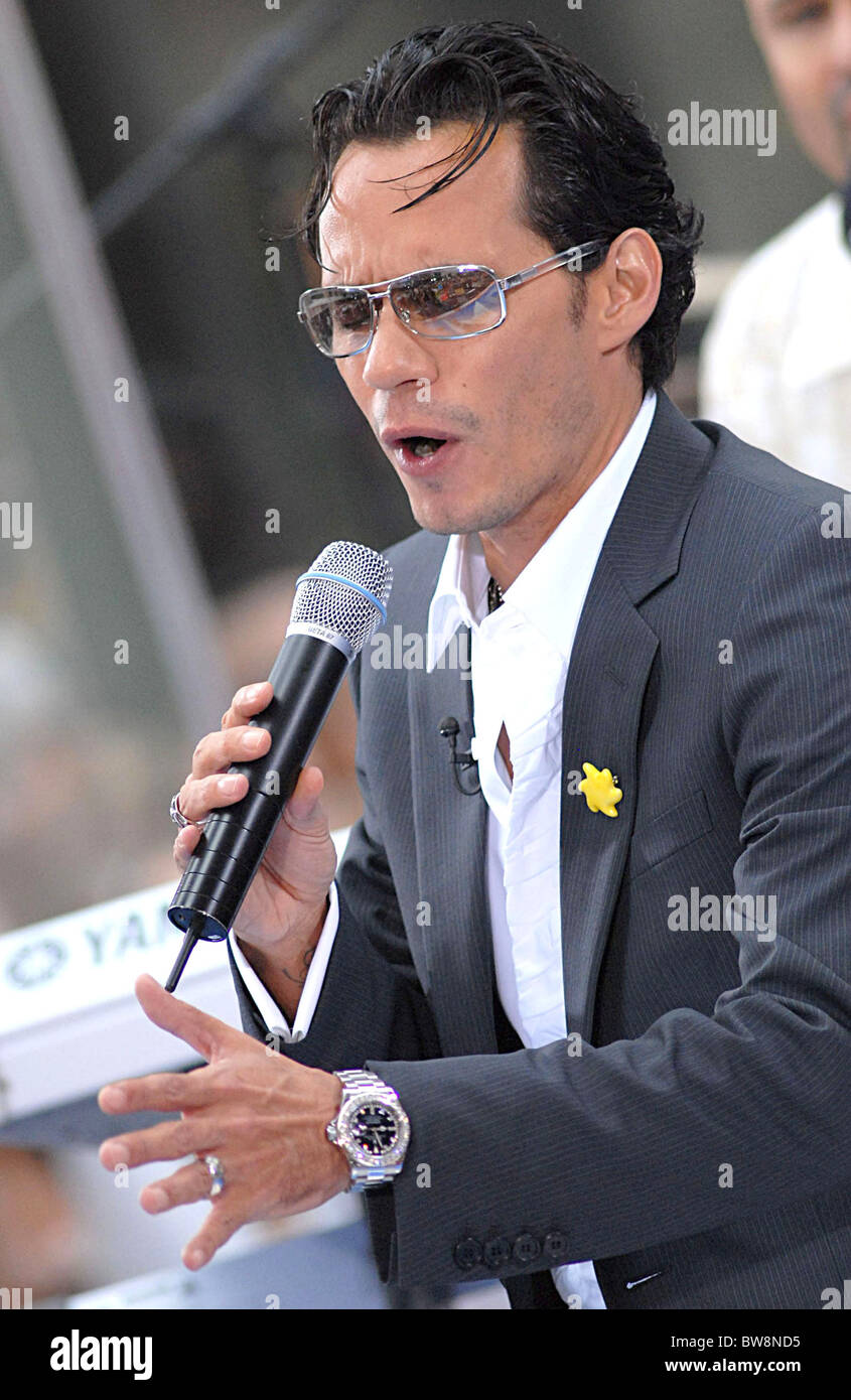 Marc Anthony on the NBC Today Show Stock Photo - Alamy
