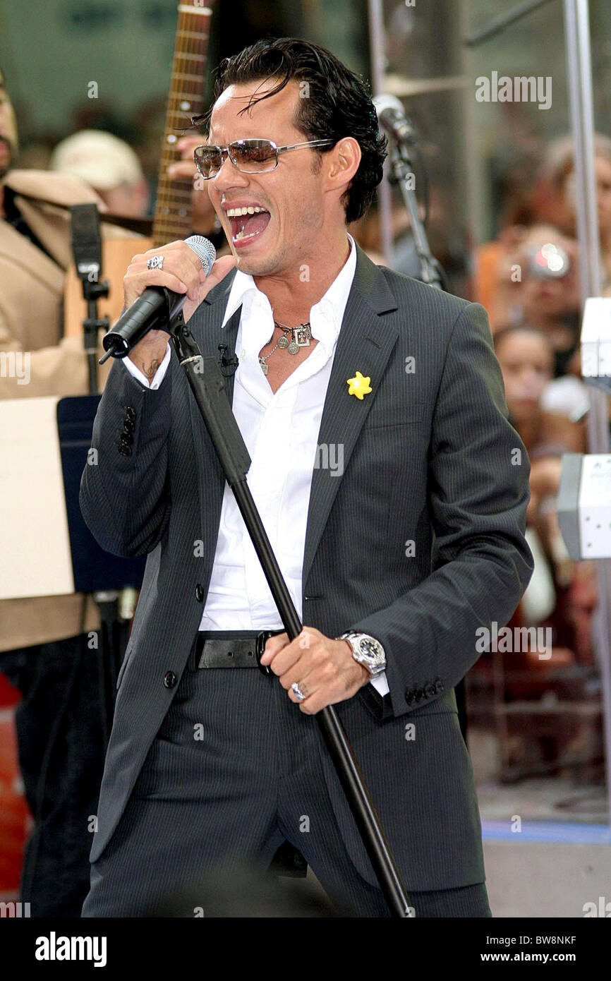 The NBC Today Show Concert with Marc Anthony Stock Photo - Alamy