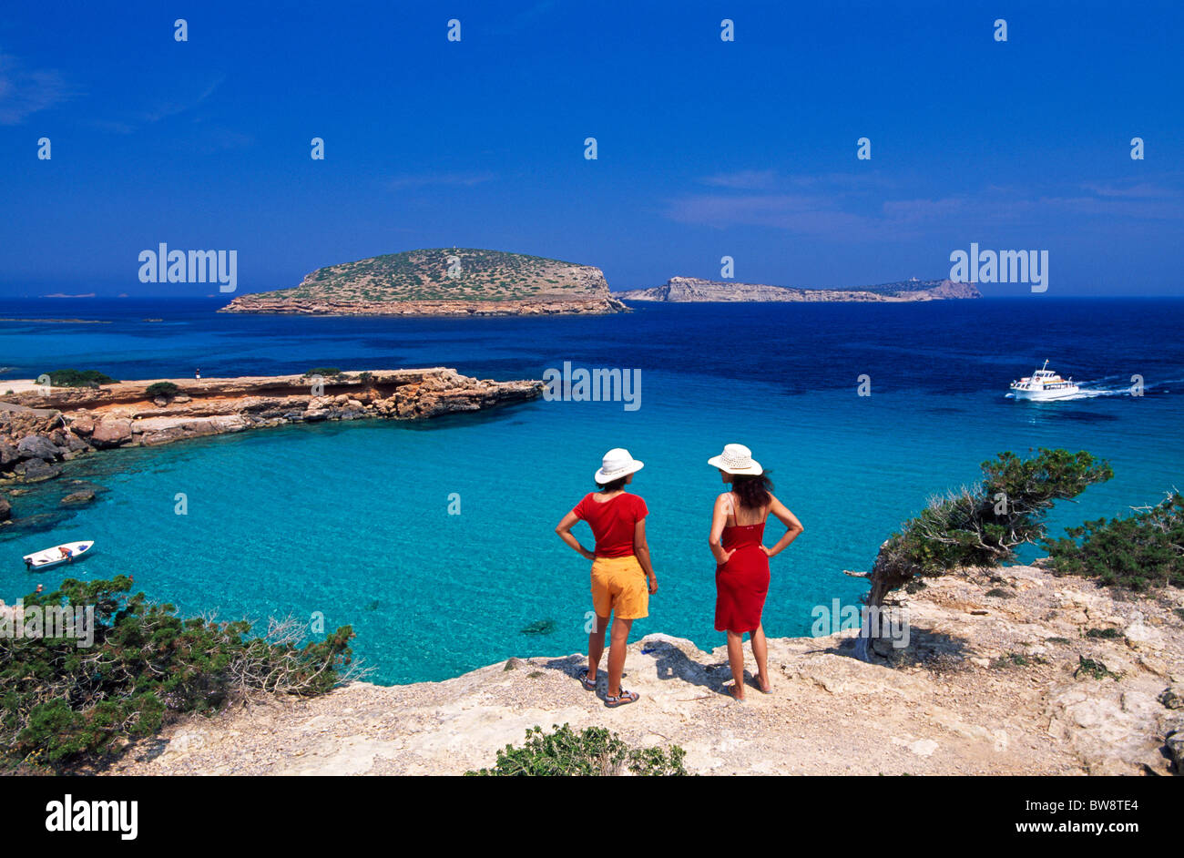 Cala Comte, Ibiza, Balearic Islands, Spain Stock Photo - Alamy