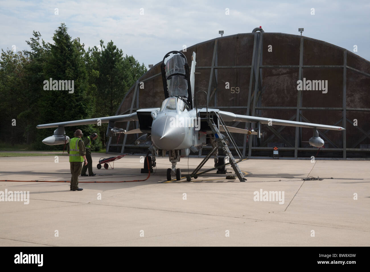 Tornado GR4 Military fighter jet aircraft ,RAF Marham ,Norfolk, England ...