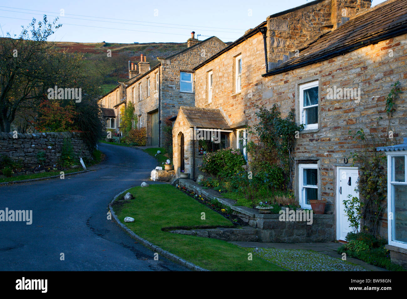 Healaugh in Swaledale North Yorkshire England Stock Photo - Alamy