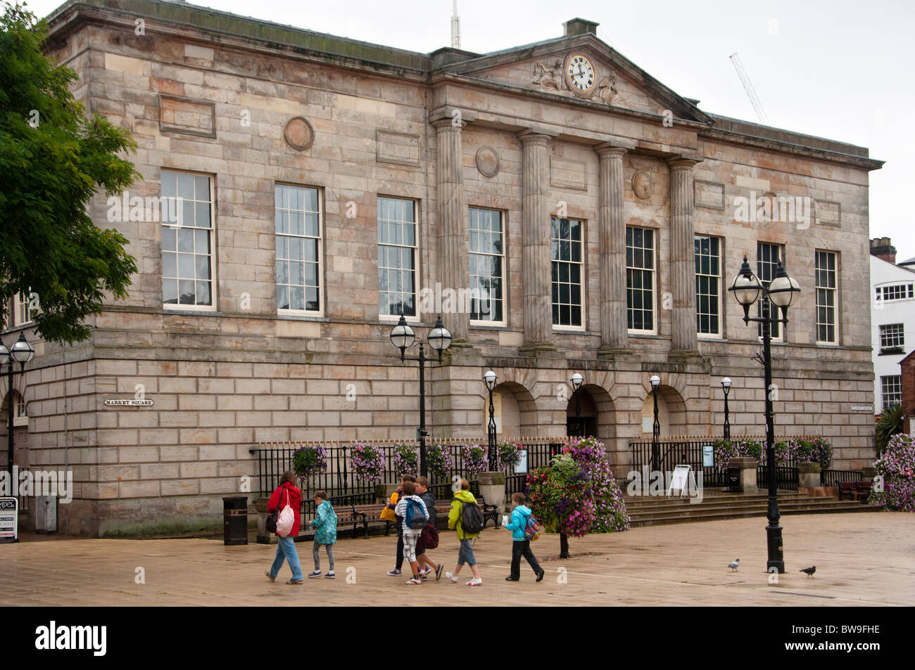 Shire Hall, Stafford Town Centre, Staffordshire, England Stock Photo ...