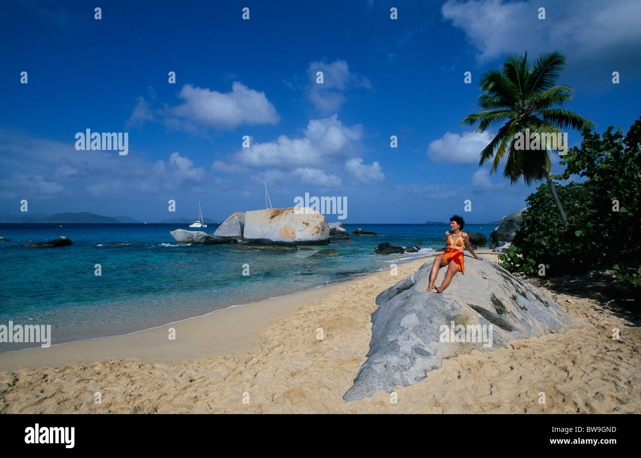 The Baths on Virgin Gorda, British Virgin Islands, Caribbean Stock ...