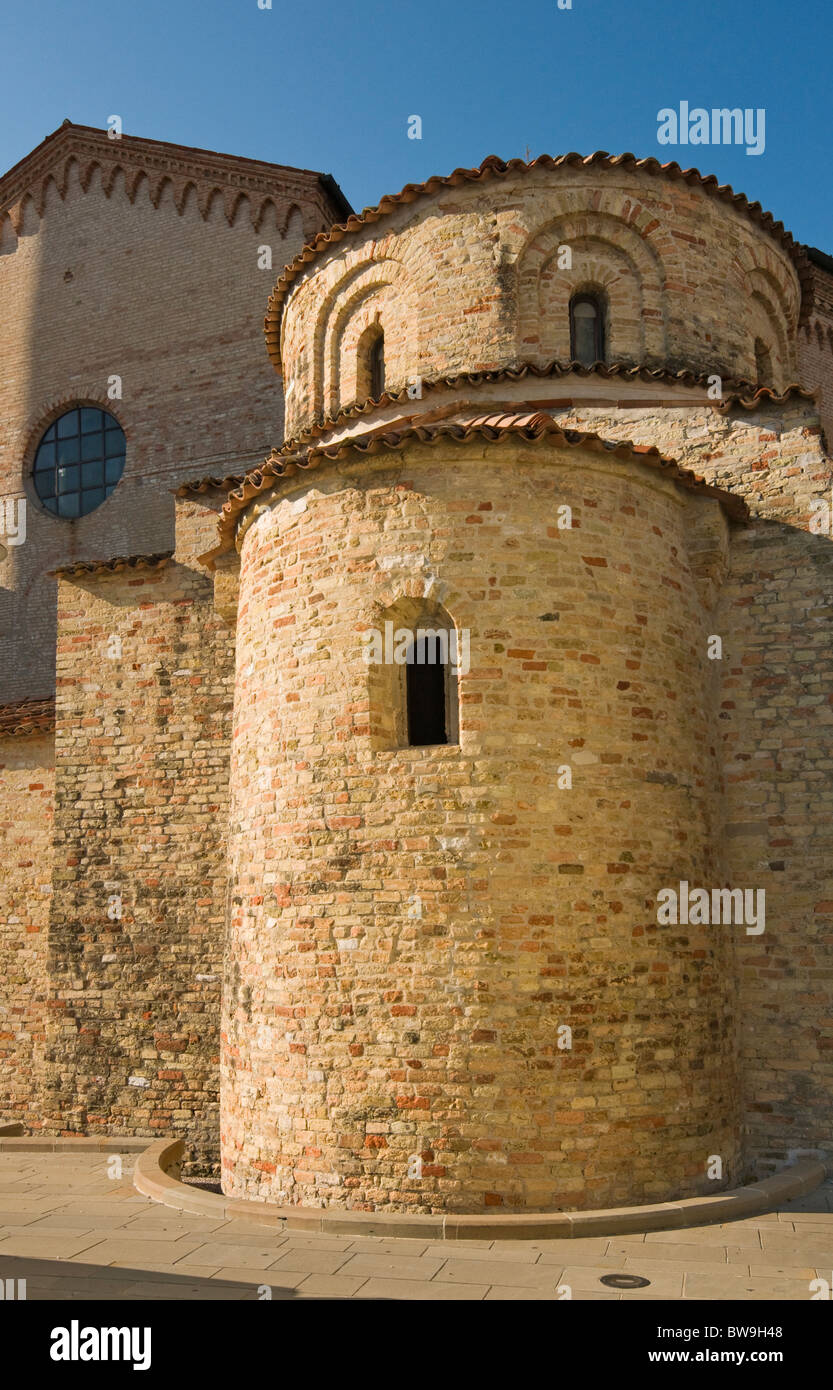 Romanesque Baptistery from 11th Century near Cathedral in Concordia ...
