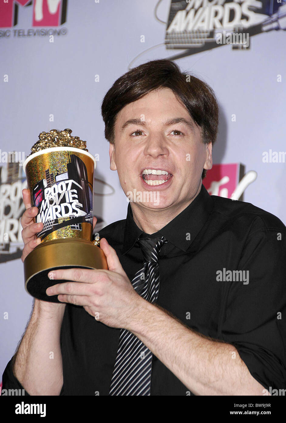 MTV 2007 MOVIE AWARDS - PRESS ROOM Stock Photo - Alamy