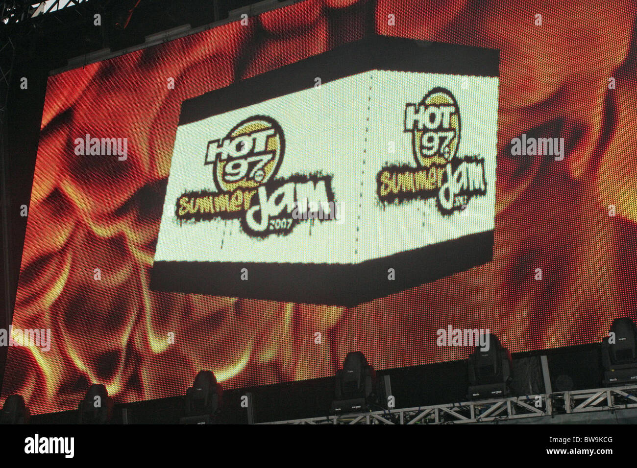 14th Annual HOT 97 Summer Jam 2007 Concert Stock Photo - Alamy