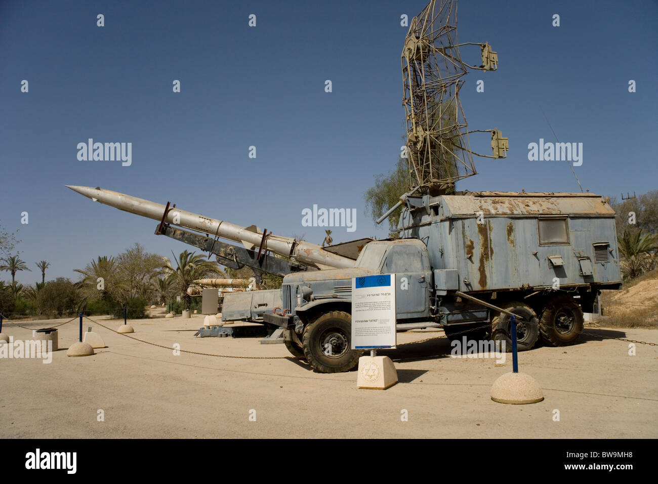 SA-2 Guided Missile Guide Line at the Israeli Air Force Museum at ...