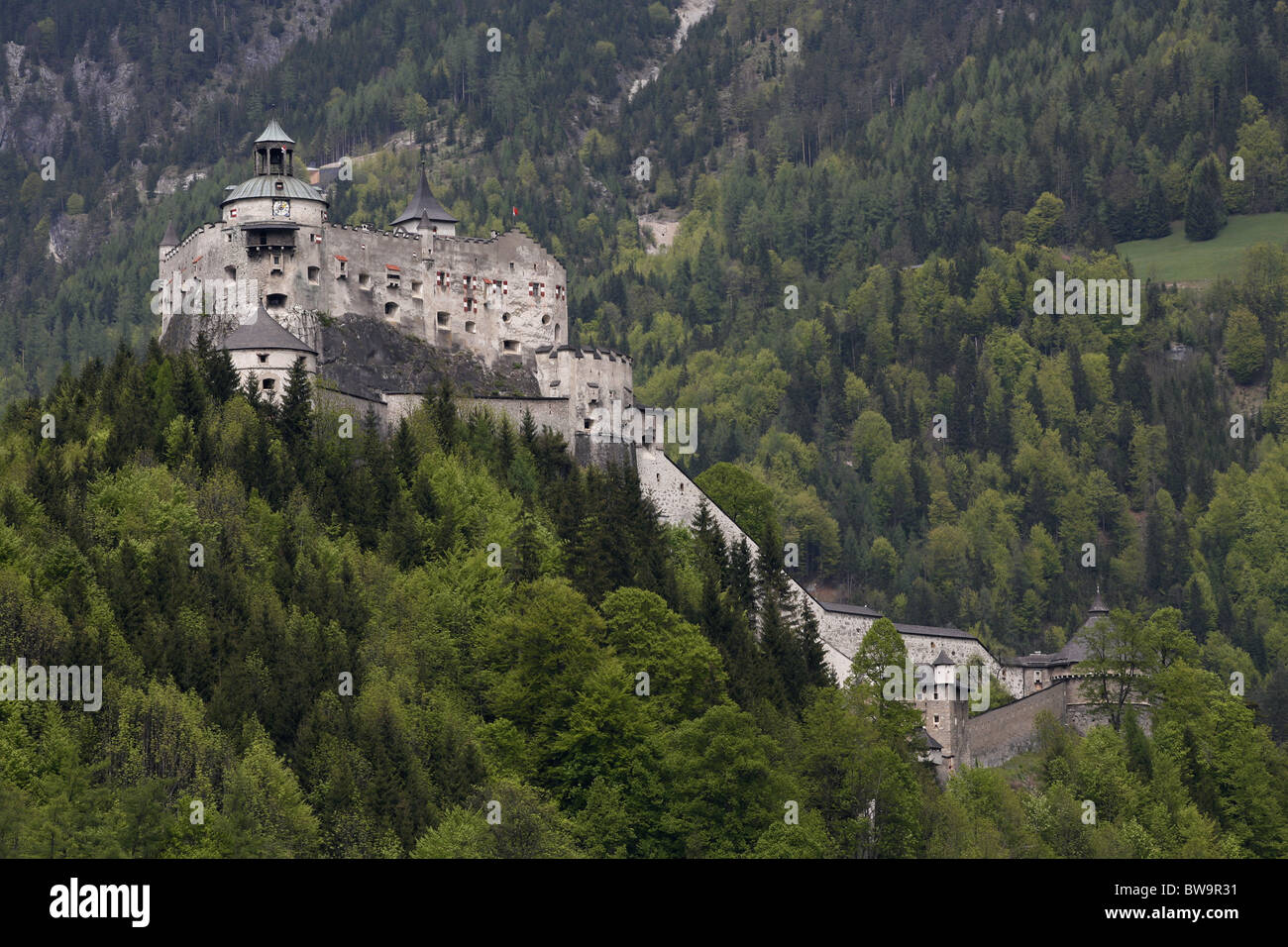 Hohenwerfen Castle, Werfen, Austria Stock Photo - Alamy