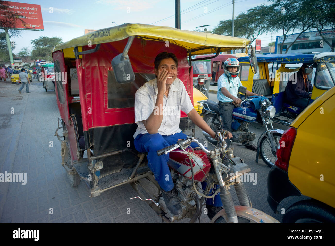 Moto taxi peru hi-res stock photography and images - Alamy
