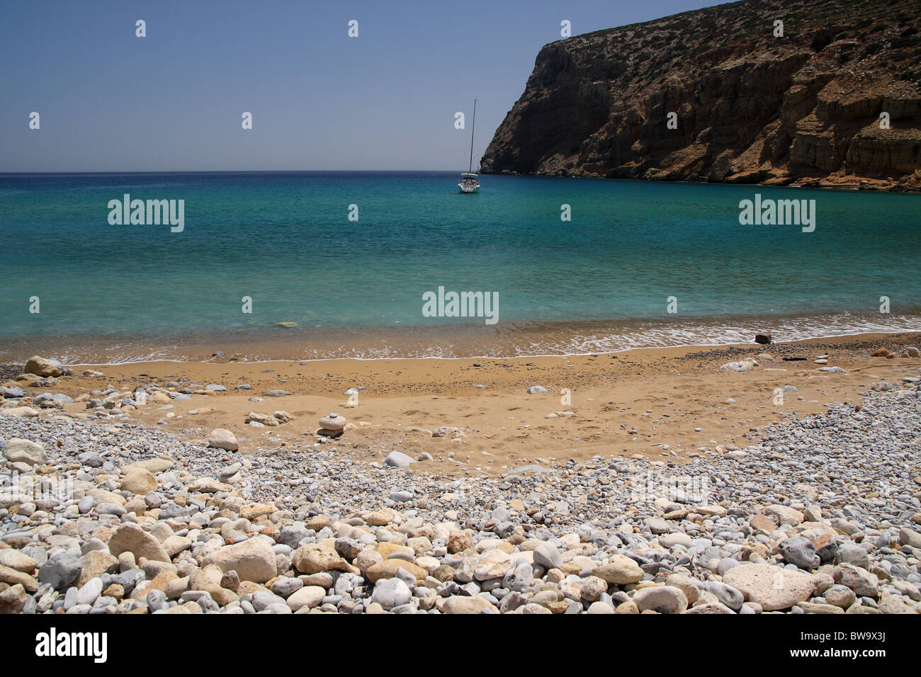 Helatros beach kasos island in hi-res stock photography and images - Alamy