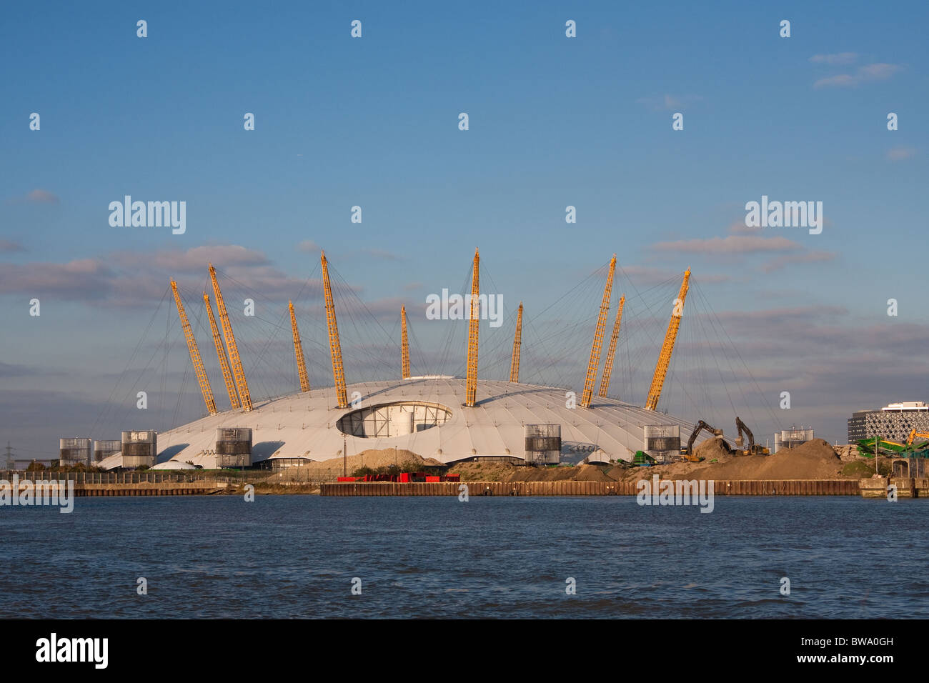 The O2 (previously the Millenium Dome) at Greenwich, in London Stock ...