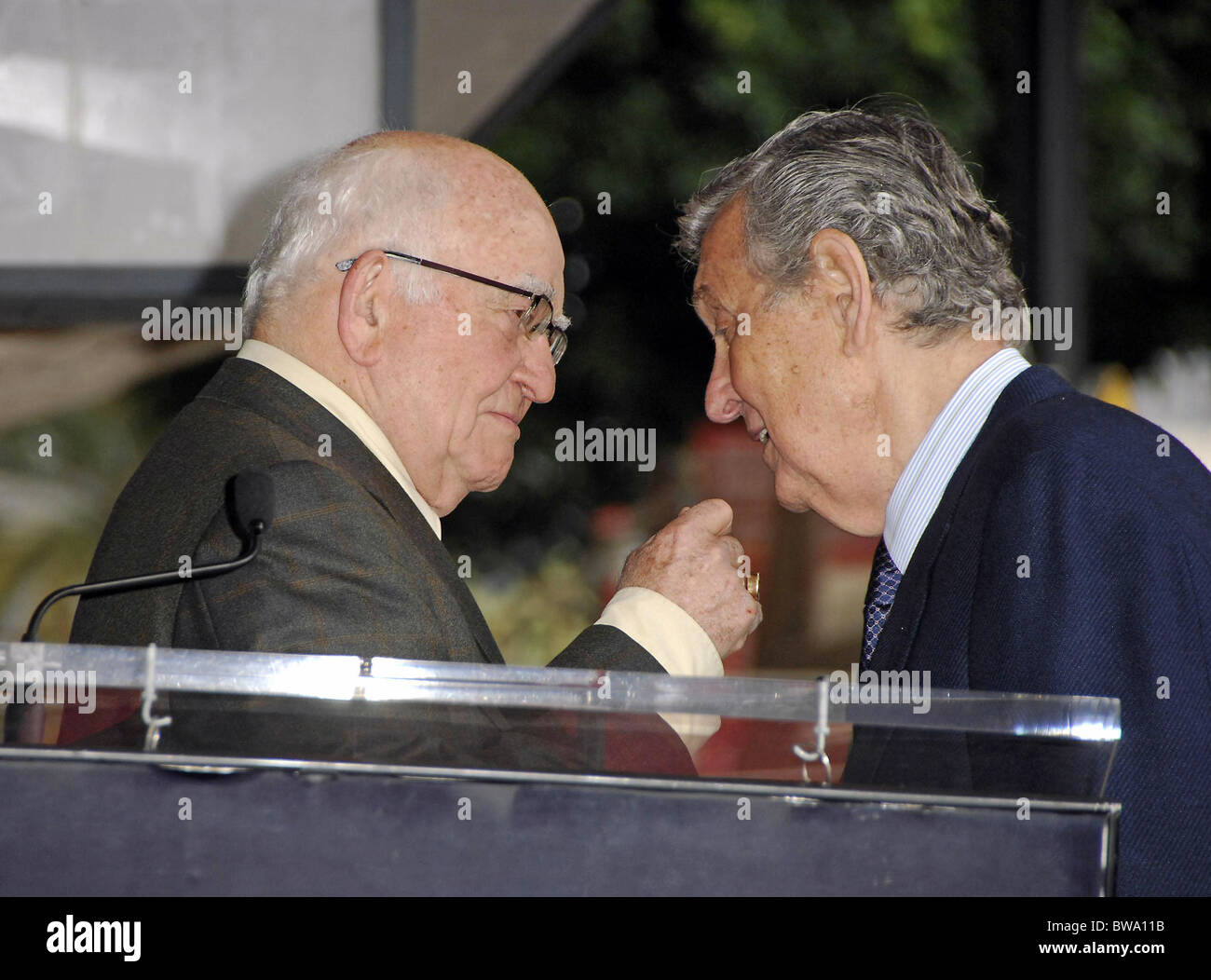 STAR ON THE HOLLYWOOD WALK OF FAME for TV producer David Gerber Stock ...