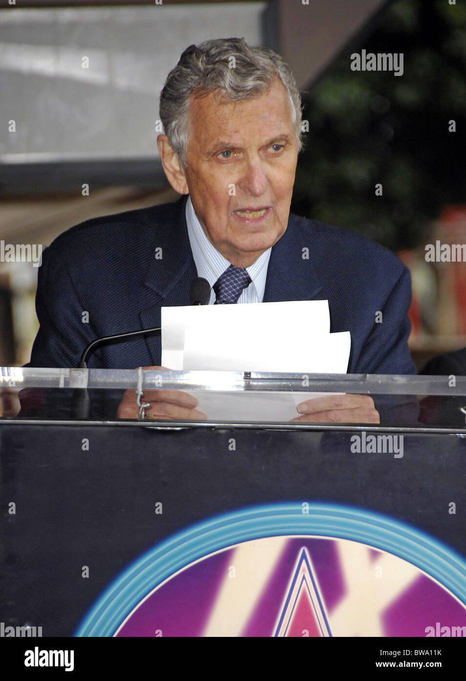 STAR ON THE HOLLYWOOD WALK OF FAME for TV producer David Gerber Stock ...