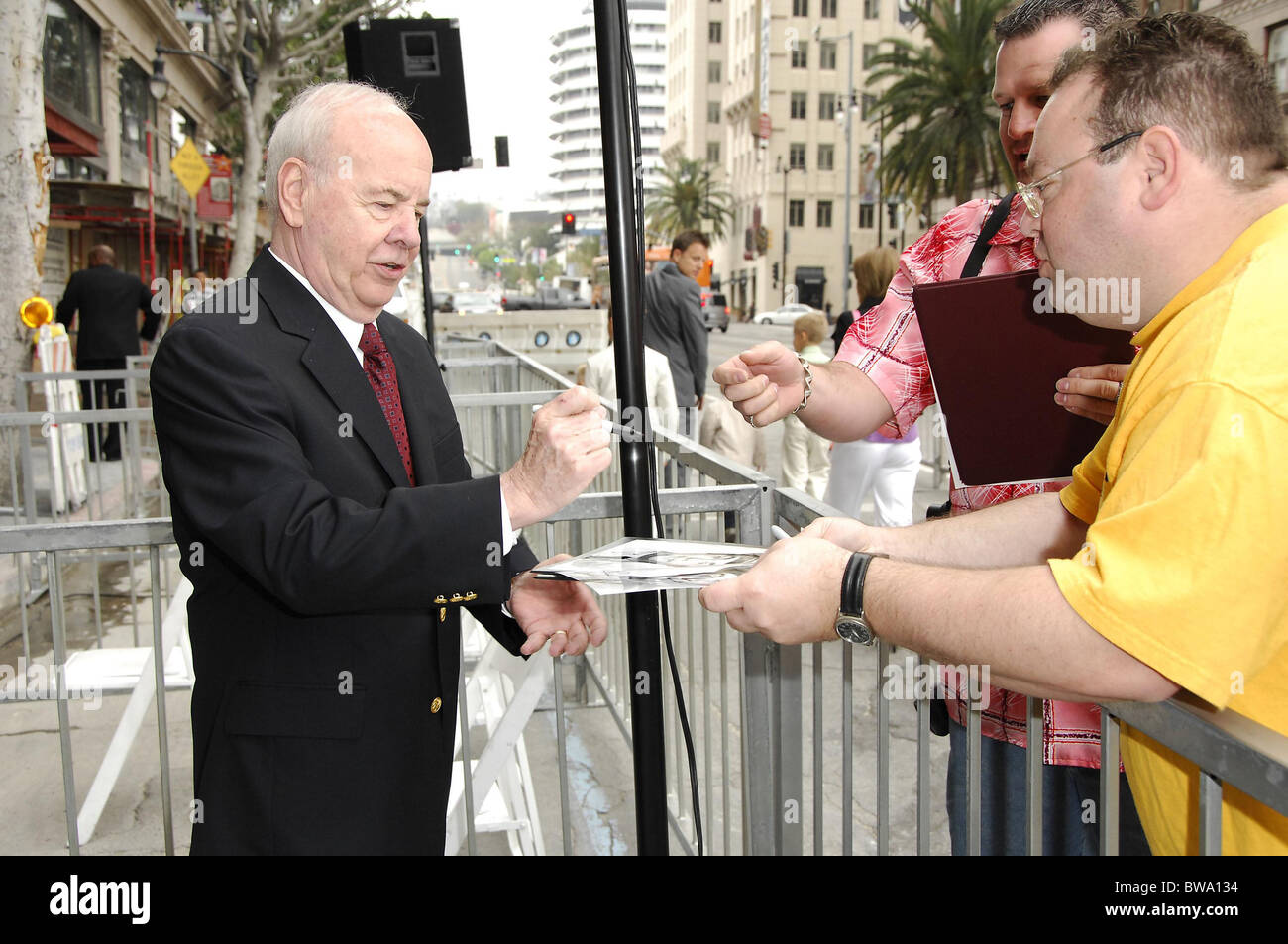 STAR ON THE HOLLYWOOD WALK OF FAME for James Bacon Stock Photo - Alamy