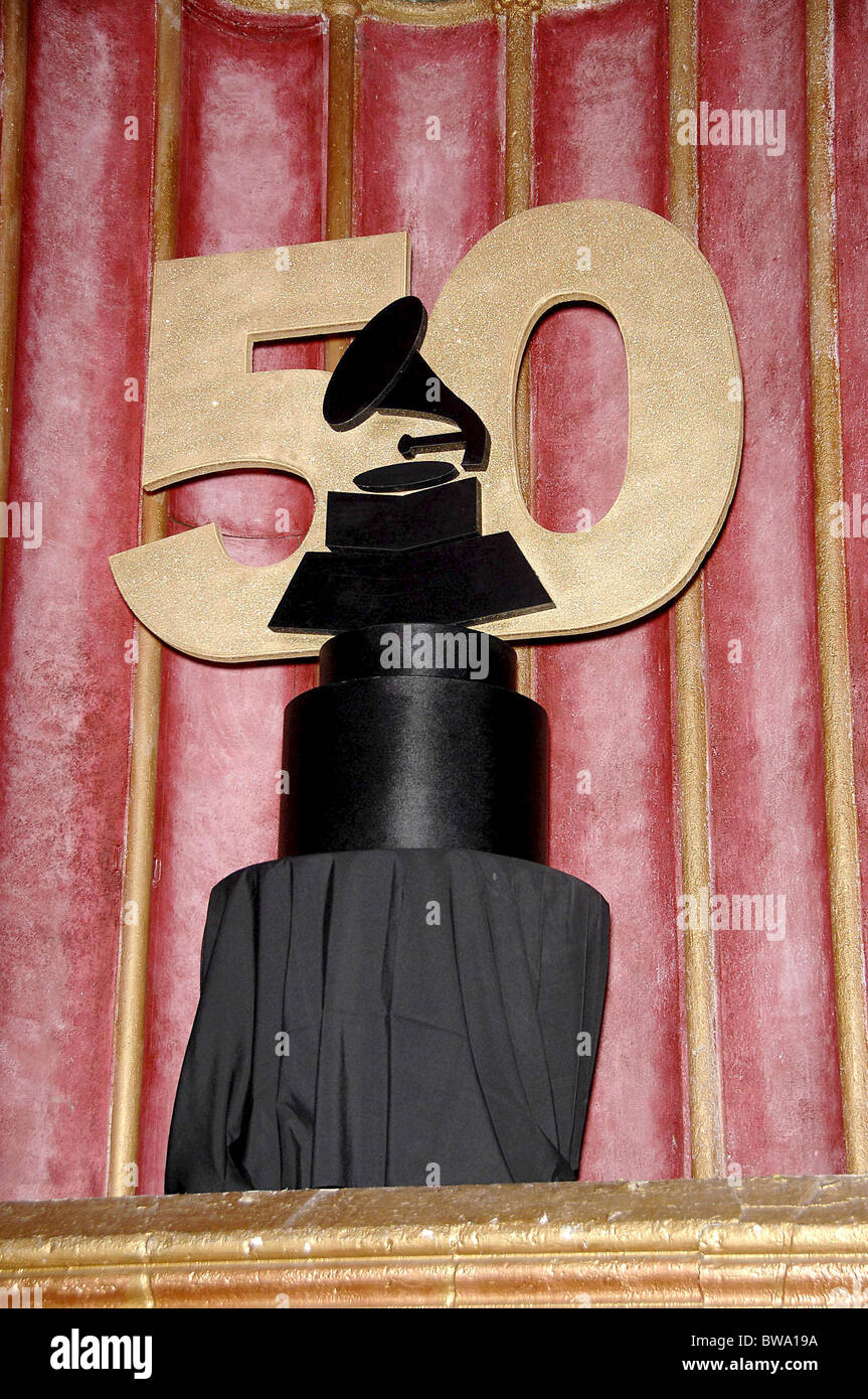 50th Annual GRAMMY Award Nominations Announcement Stock Photo - Alamy