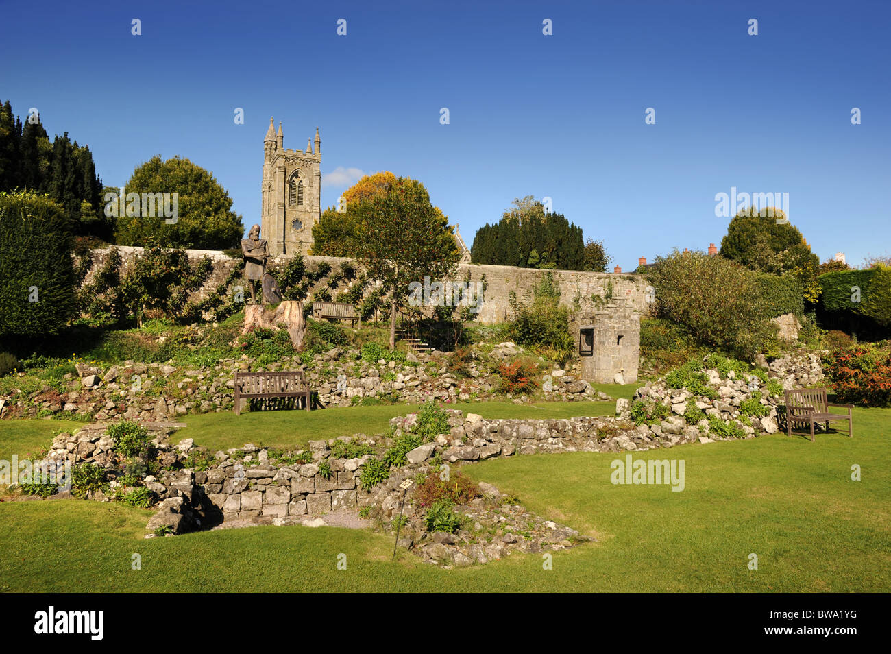 Shaftesbury Abbey Dorset Stock Photos & Shaftesbury Abbey Dorset Stock ...