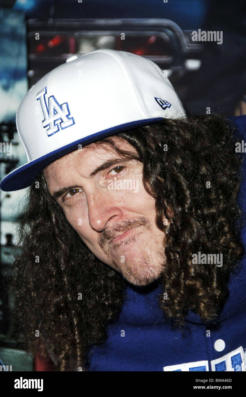 Weird Al Yankovic 'Straight Outta Linwood' CD signing Stock Photo - Alamy