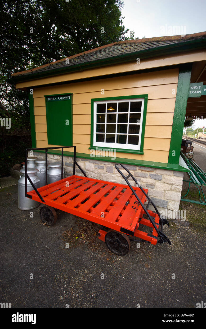 Harman's Cross Station Dorset UK Swanage Railway Stock Photo - Alamy