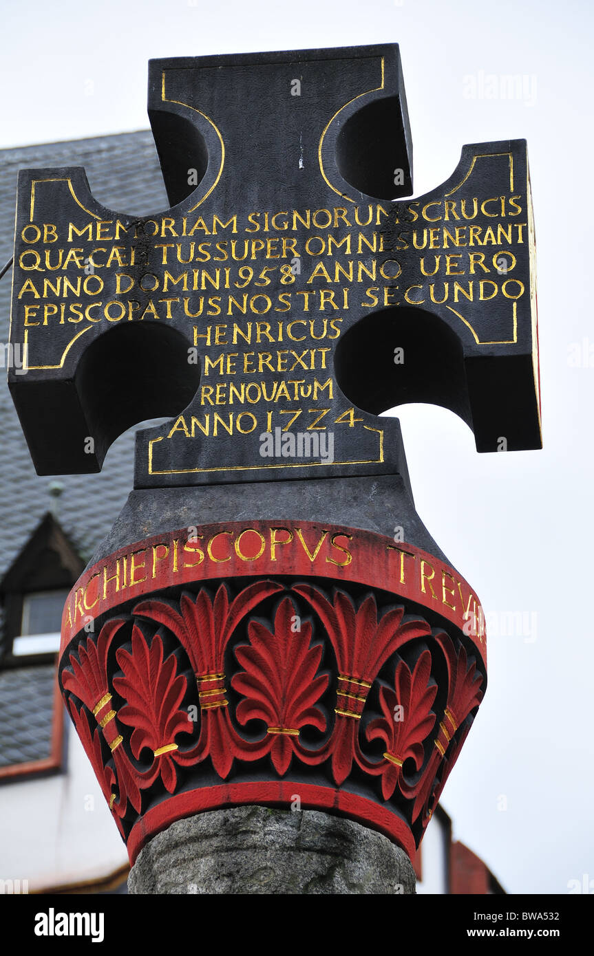 Ancient monument in the main square Trier, Germany Stock Photo - Alamy