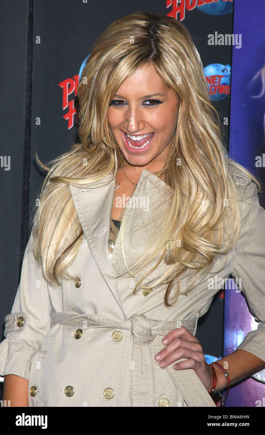 Ashley Tisdale Celebrates Her Debut CD HEADSTRONG with Handprint ...