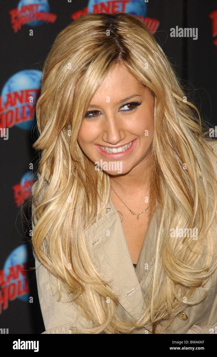 Ashley Tisdale Celebrates Her Debut CD HEADSTRONG with Handprint ...