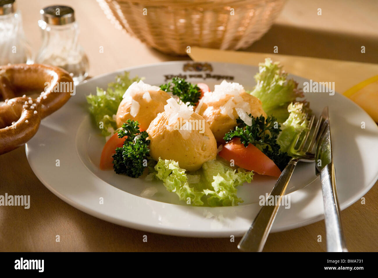 Obatzter, a traditional Bavarian snack Stock Photo - Alamy