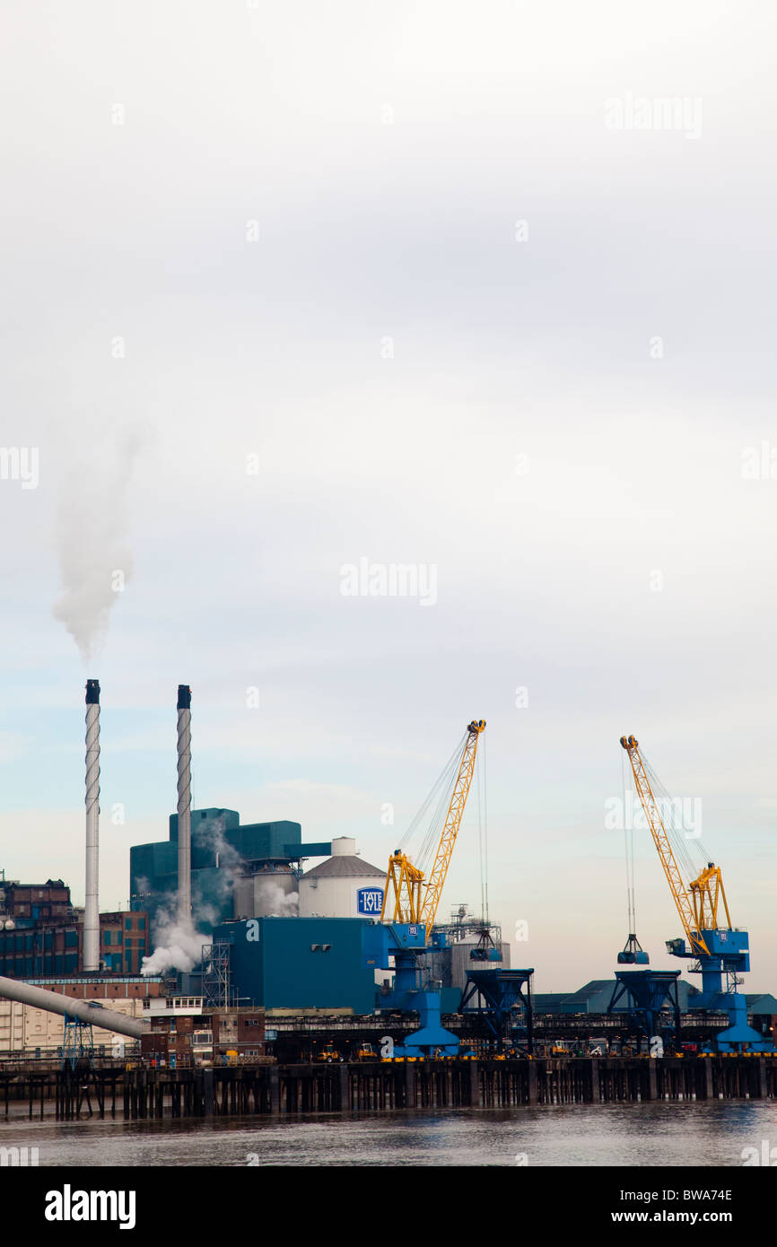 Tate & Lyle, Thames Refinery, Factory Road, Silvertown, London, E16, UK ...